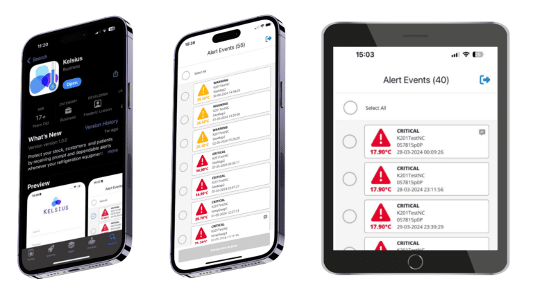 Kelsius launches the KELSIUS App for push notification alerts - Kelsius